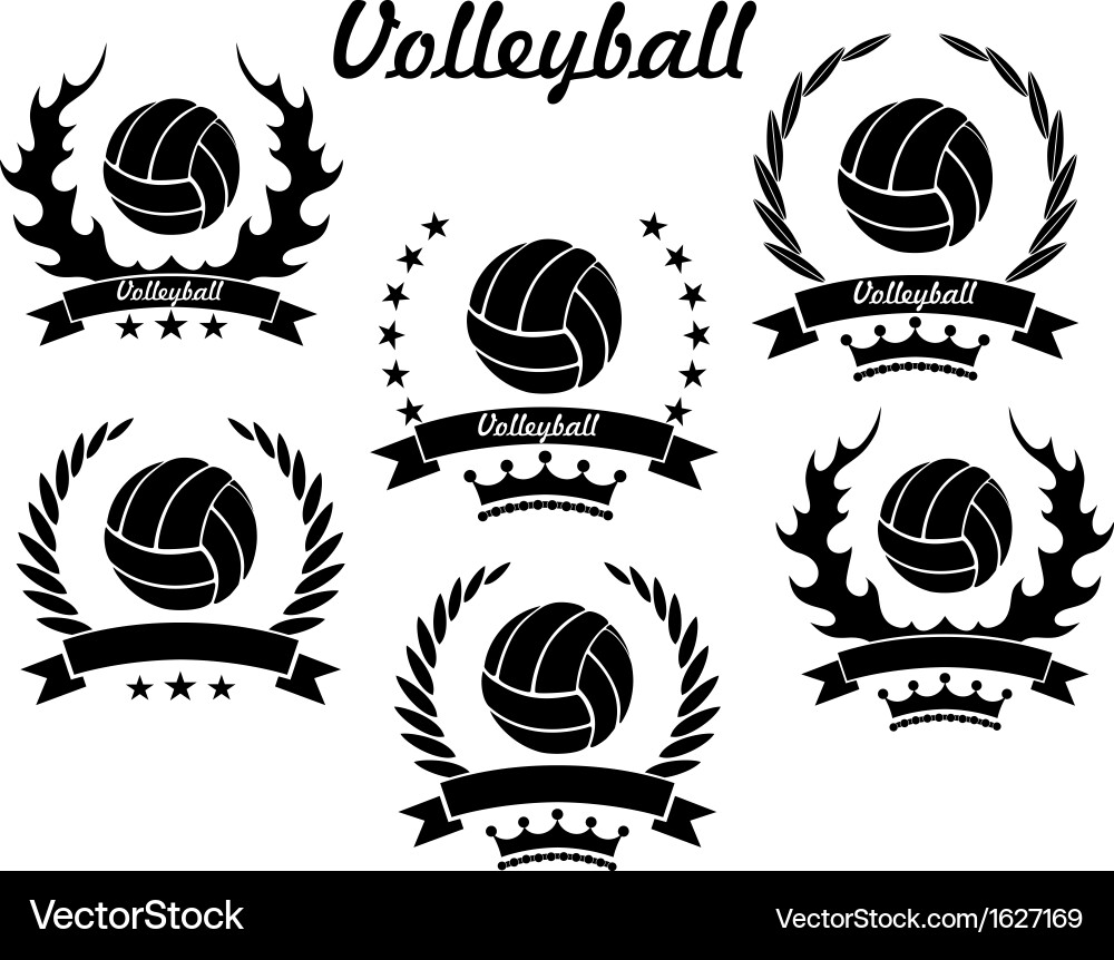Volleyball Royalty Free Vector Image - VectorStock