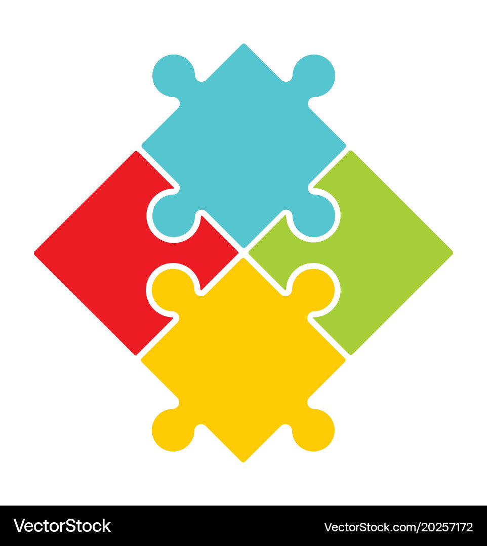 Puzzle Royalty Free Vector Image - VectorStock