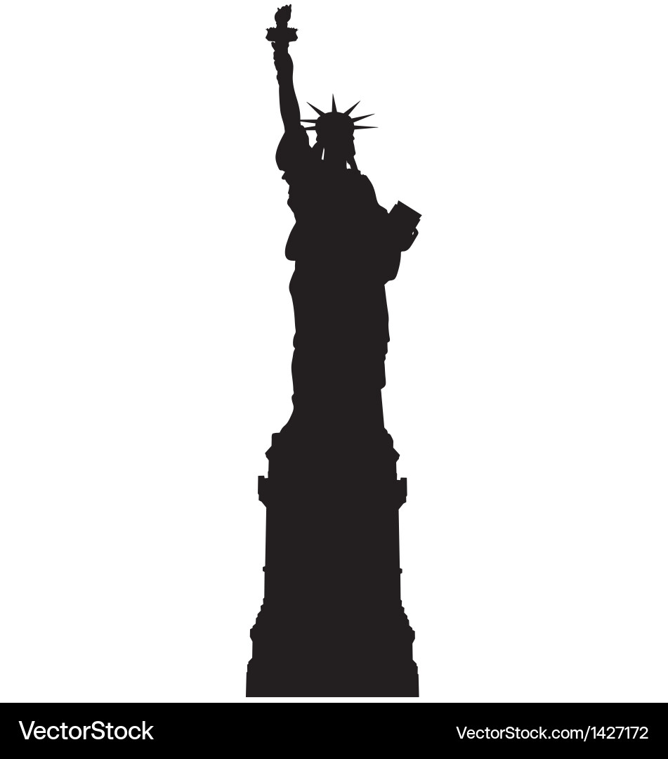 Statue of liberty Royalty Free Vector Image - VectorStock