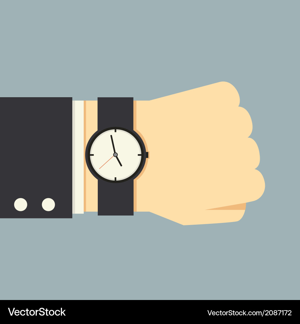 Time Royalty Free Vector Image - VectorStock