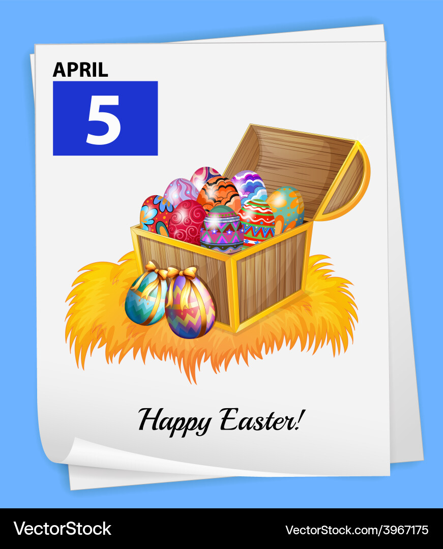Easter Royalty Free Vector Image - VectorStock
