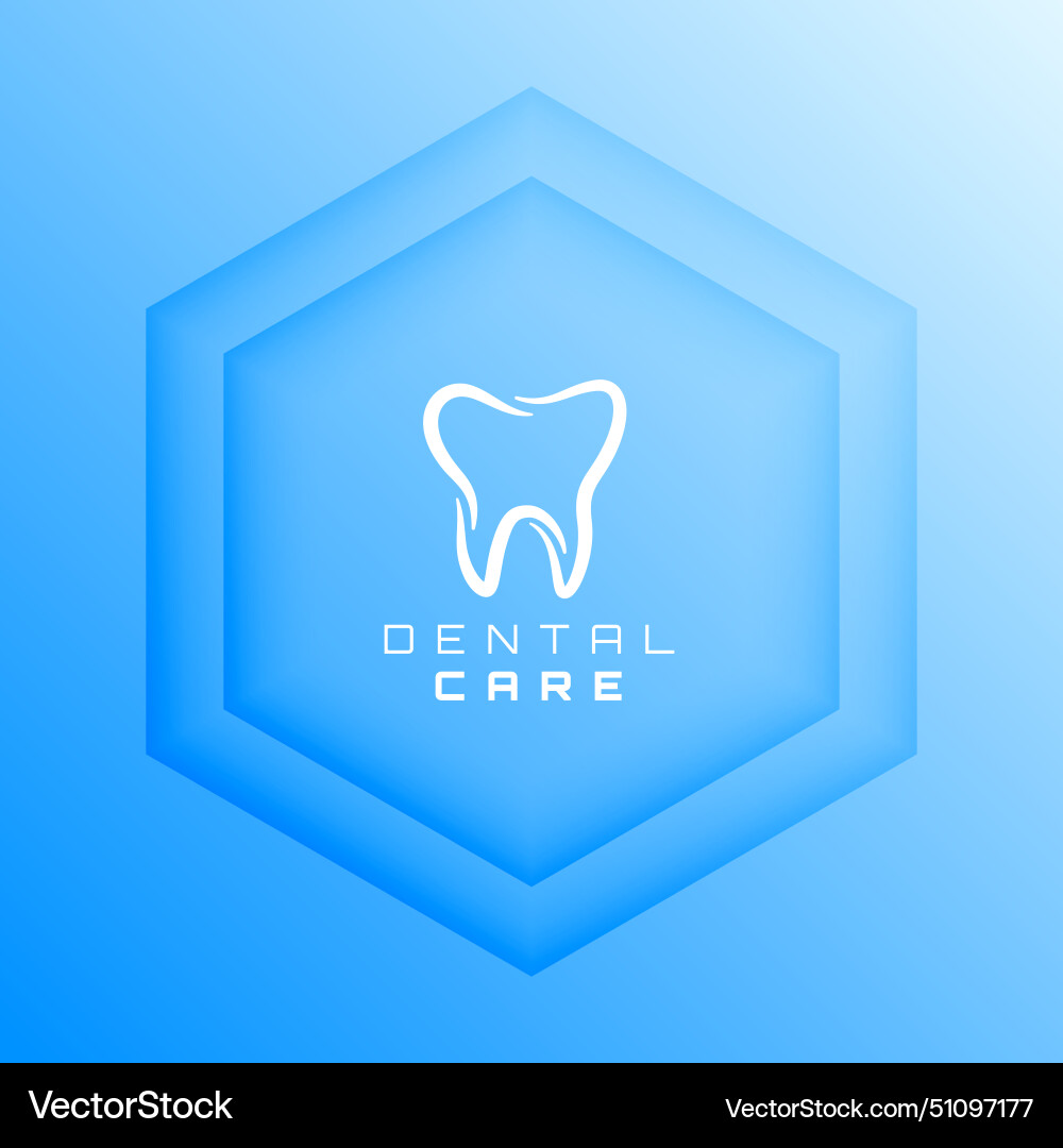 Professional dental clinic logo template Vector Image