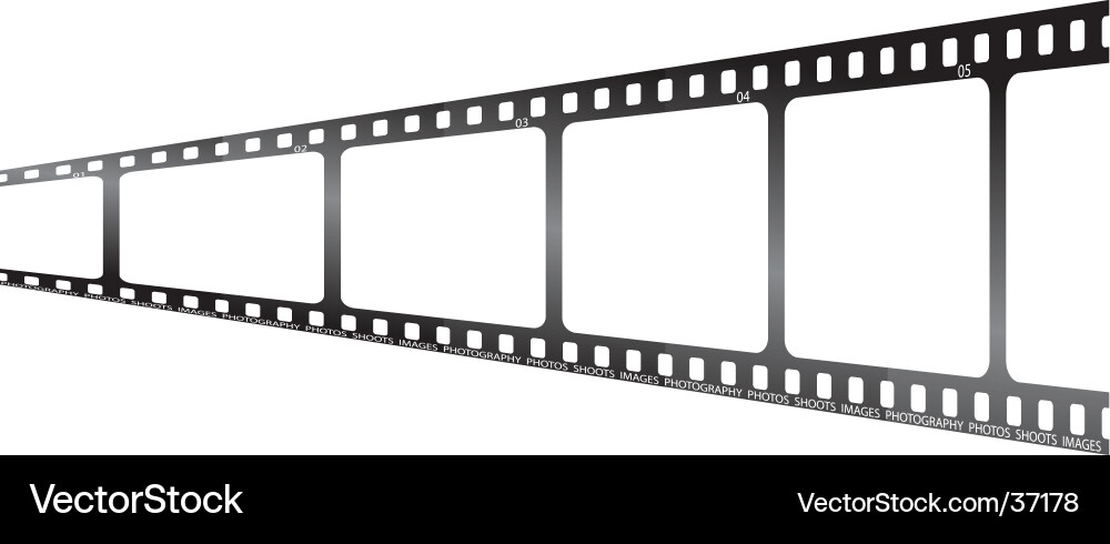 White film perspective Royalty Free Vector Image
