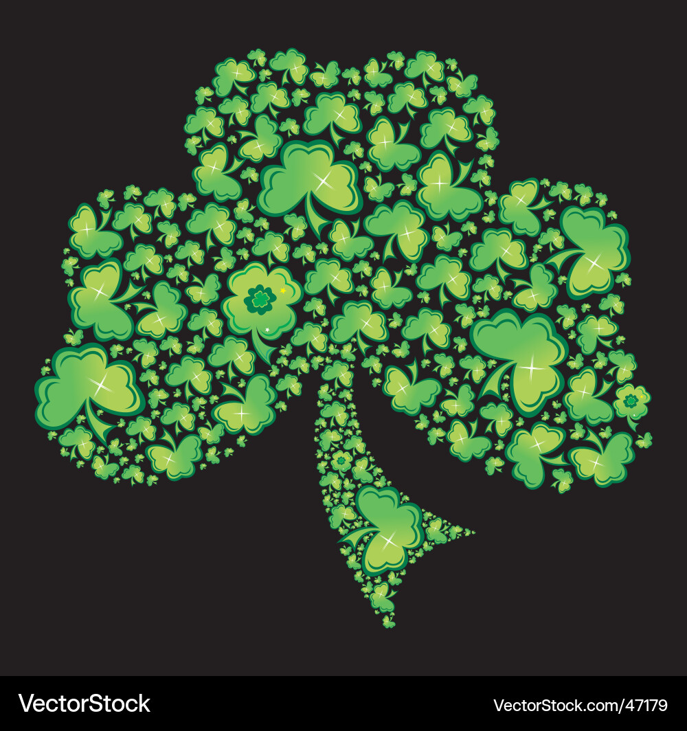 Clover Royalty Free Vector Image - VectorStock