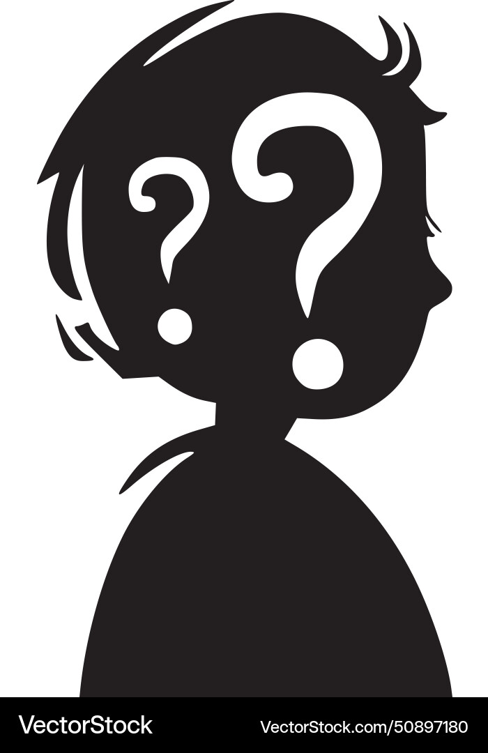 Question - high quality logo ideal for t-shirt Vector Image