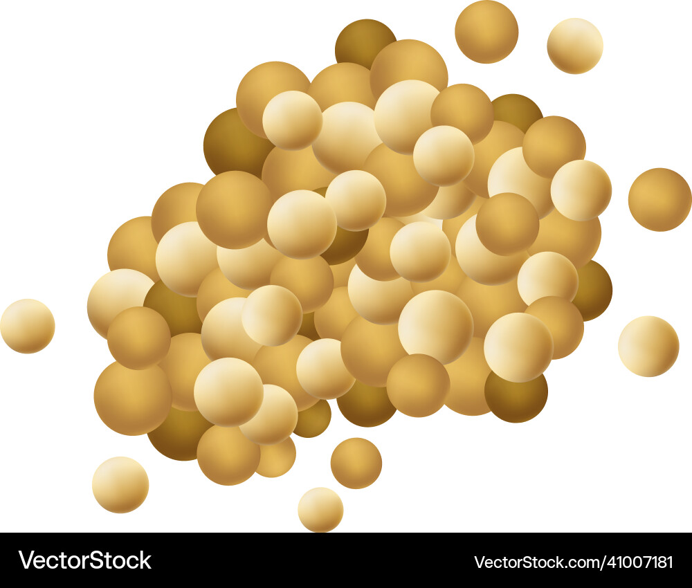 Realistic mustard Royalty Free Vector Image - VectorStock