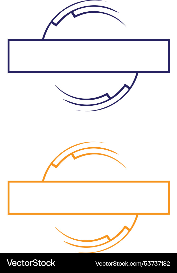 Double Circle Frame Contour Vector Images (over 270)