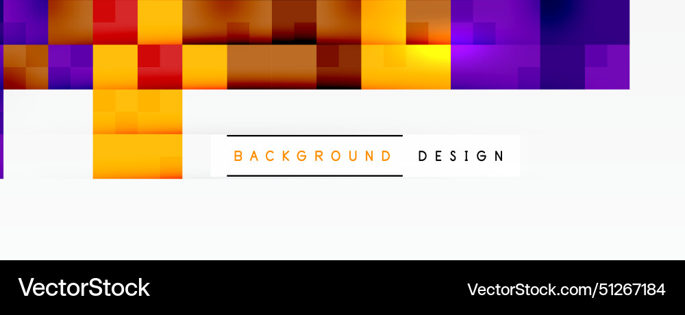 Colorful rectangles with different tints Vector Image