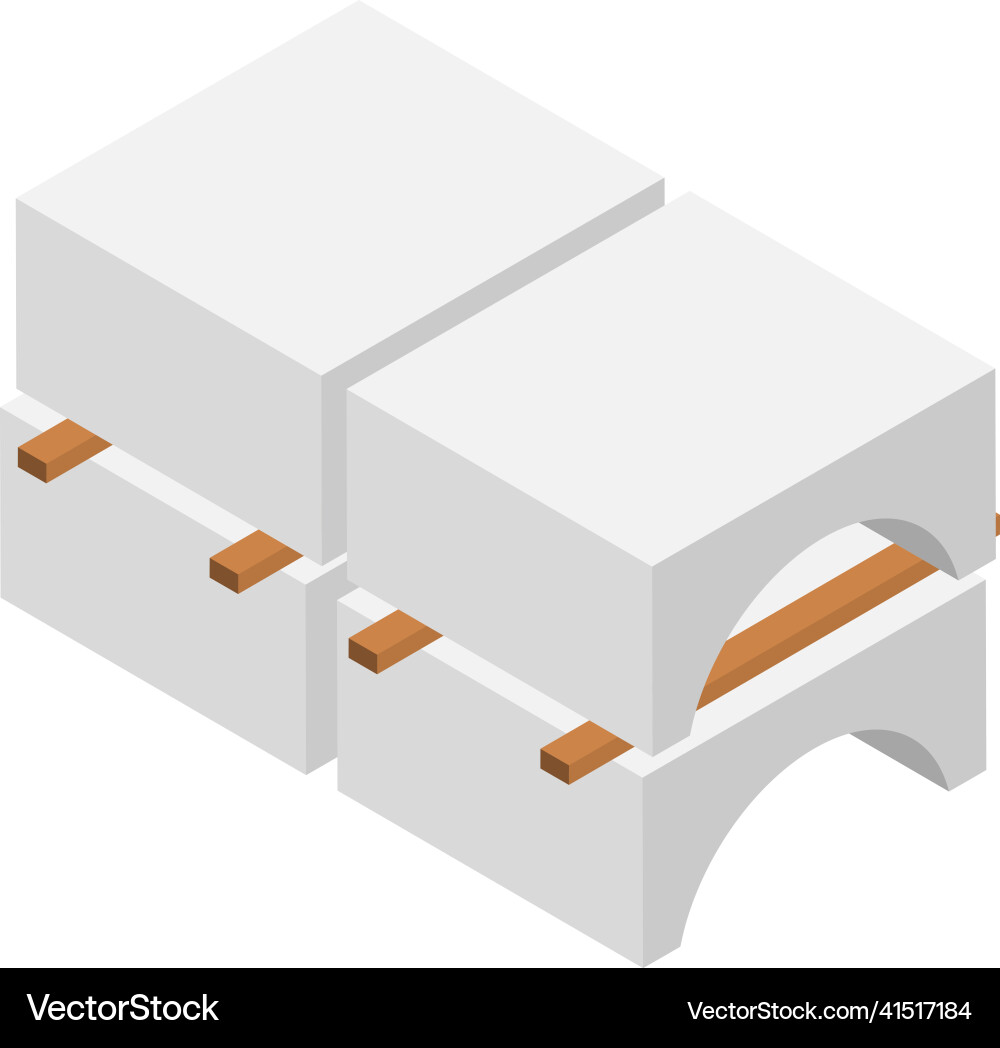 Concrete production icon Royalty Free Vector Image