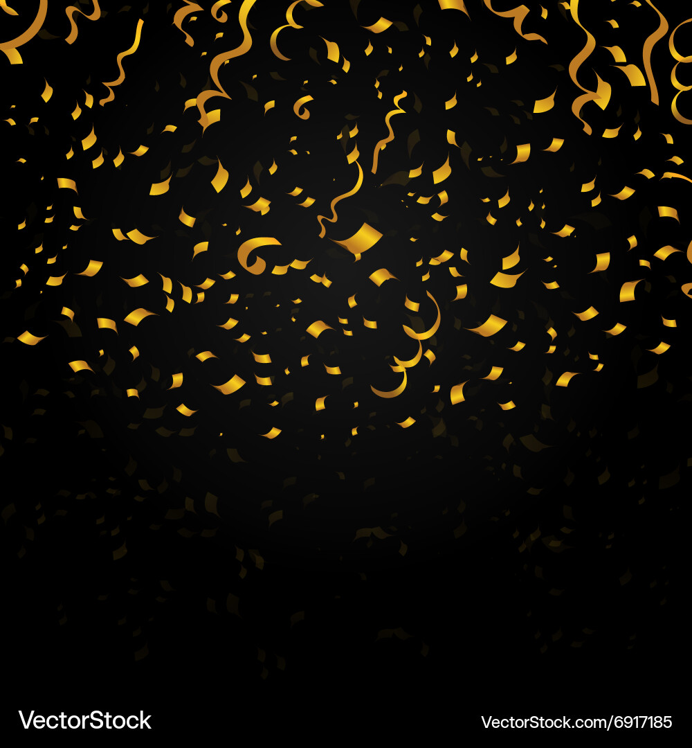 Black And Gold Confetti Background Page 2 | Black Gold Birthday