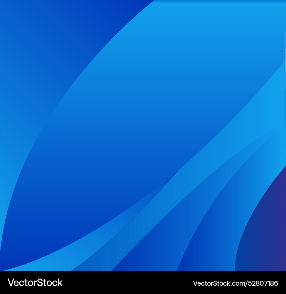 Blue gradient abstract background design Vector Image