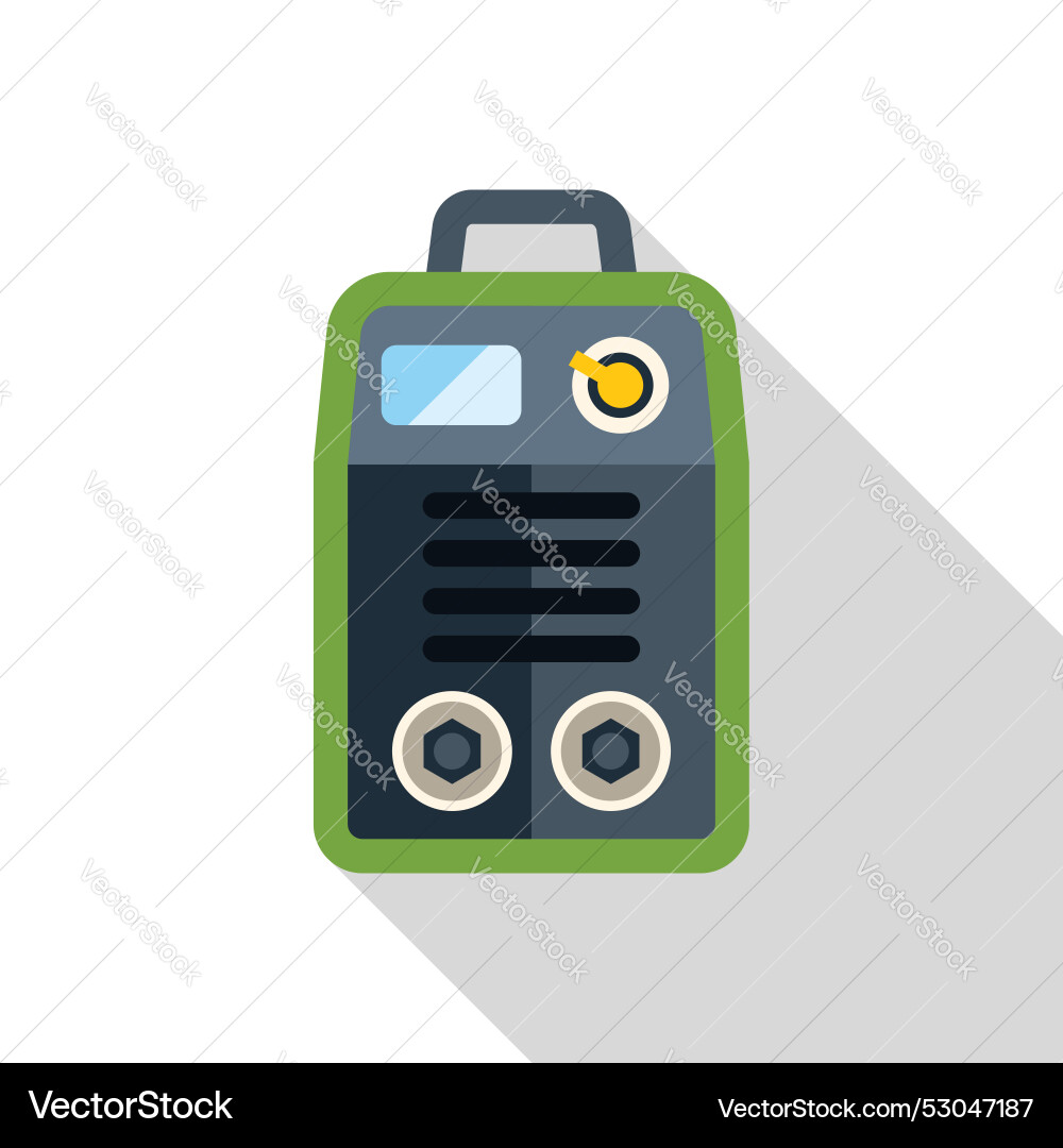 Inverter welding machine for metalworking Vector Image