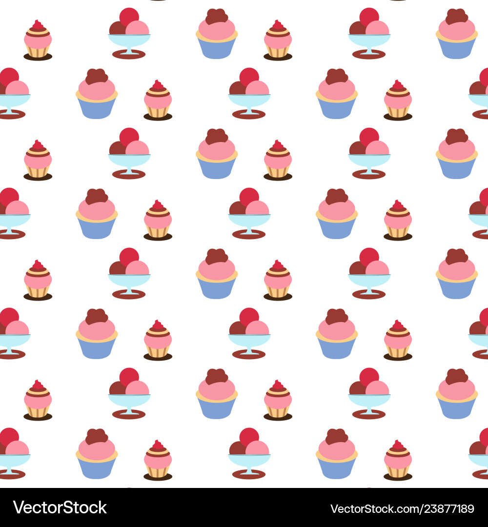 Happy Birthday Muster Hintergrund Lizenzfreies Vektorbild