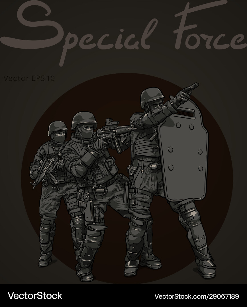 Swat Operator Vector Images (87)