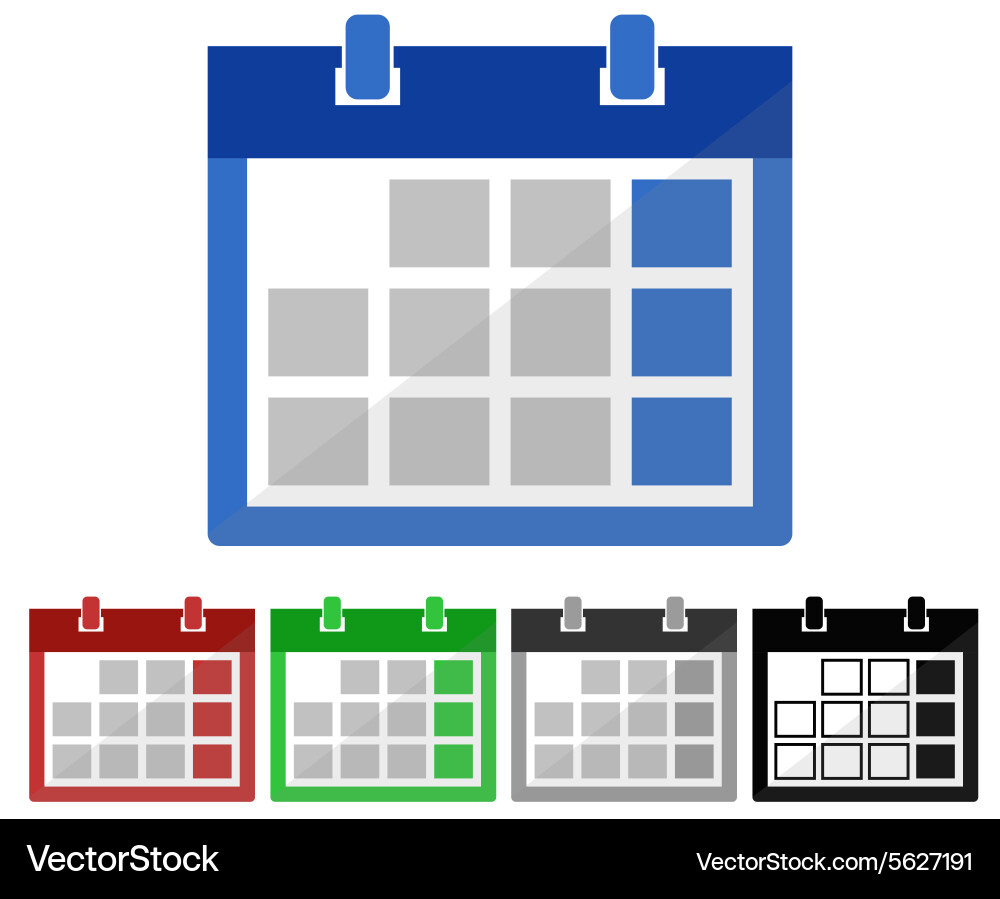 Calendar Royalty Free Vector Image - VectorStock