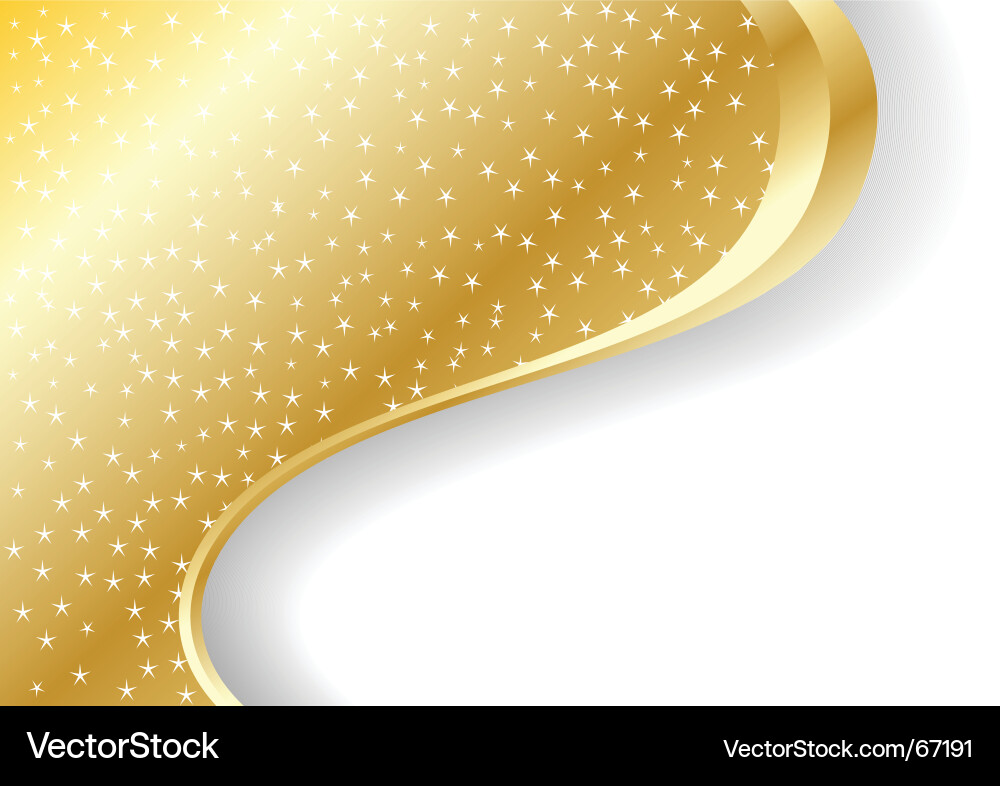 Gold background Royalty Free Vector Image - VectorStock