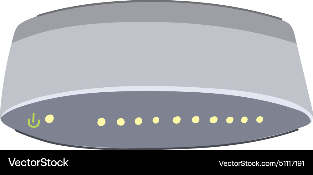 Vlan network switch cartoon Royalty Free Vector Image