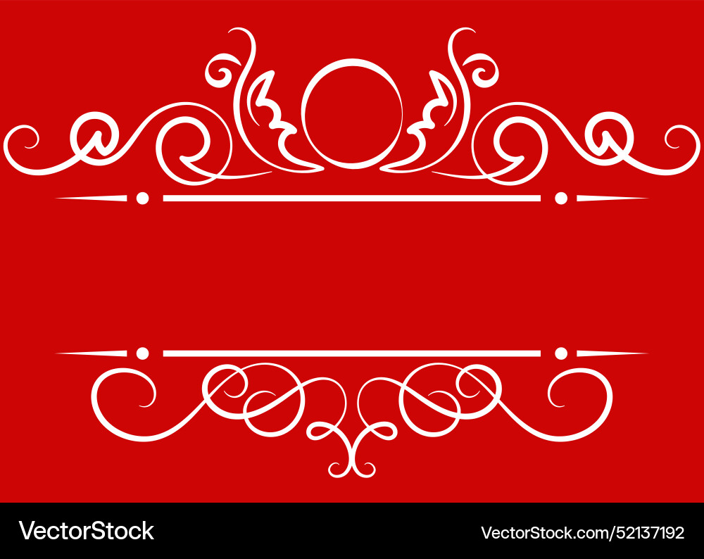 Frame and vignette for design template Royalty Free Vector