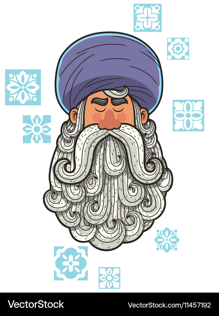 Turban Royalty Free Vector Image - VectorStock