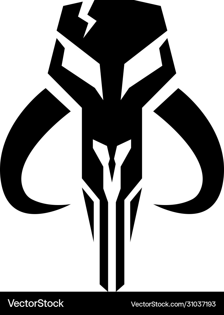 Mandalorian Royalty Free Vector Image - VectorStock