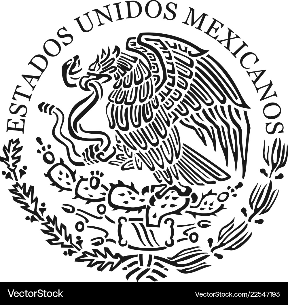 Mexico Flag Black and White Vector Images (over 3,300)
