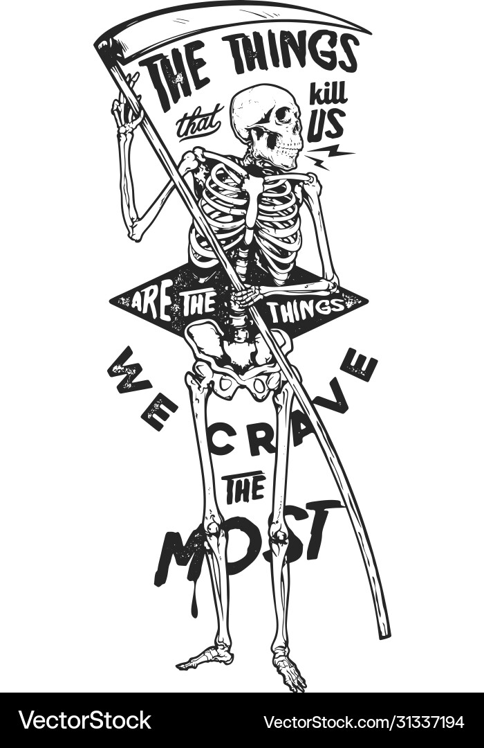 Cravings Royalty Free Vector Image - VectorStock