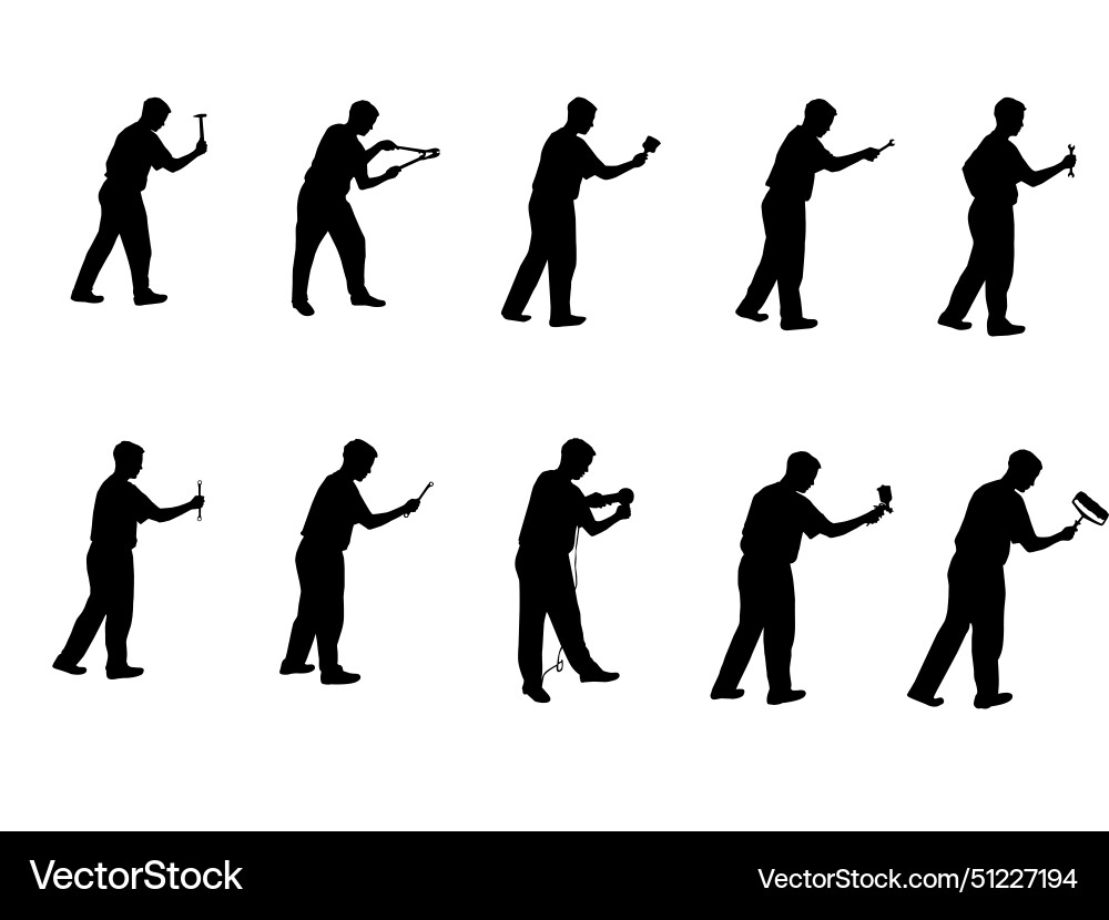 Diy man Royalty Free Vector Image - VectorStock