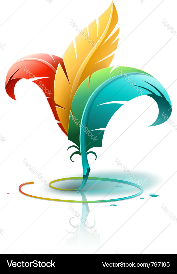 Creative art concept Royalty Free Vector Image
