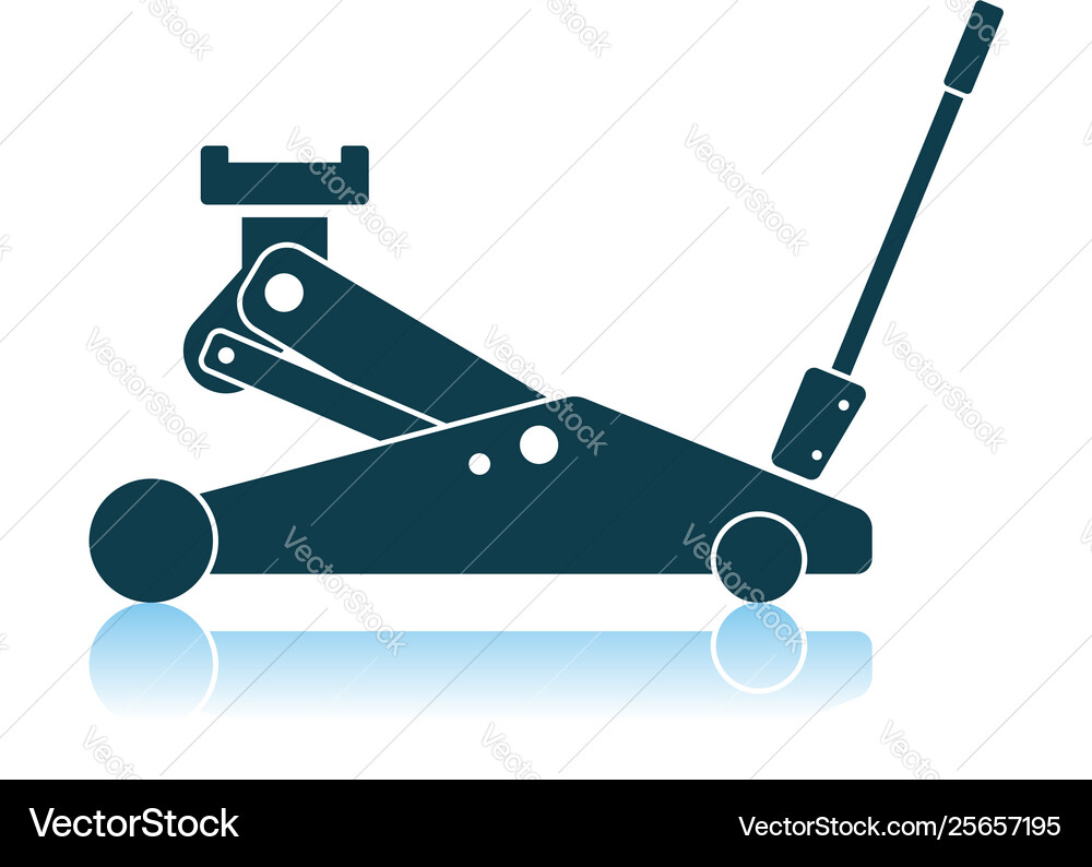Hydraulic jack icon Royalty Free Vector Image - VectorStock