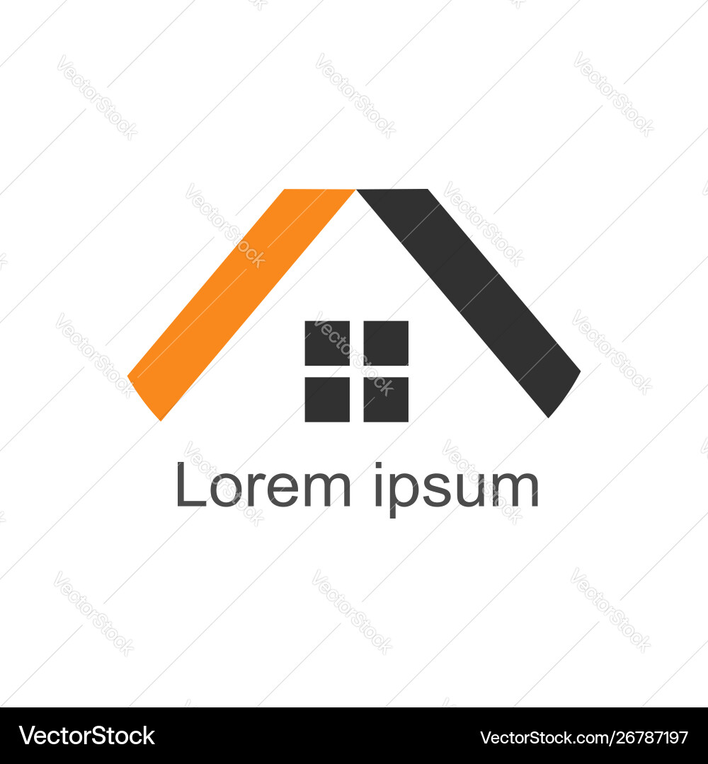 House logomodern design Royalty Free Vector Image