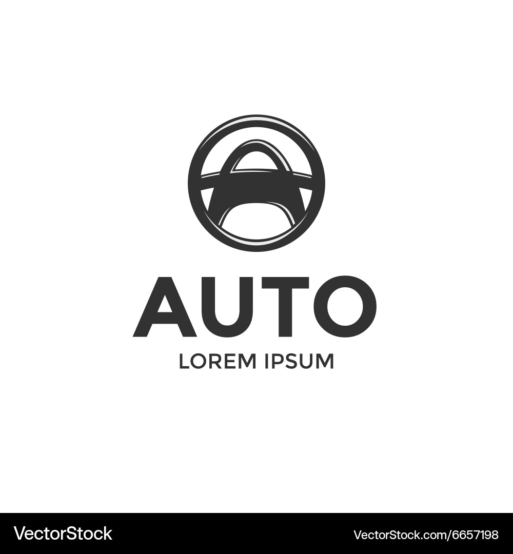 Auto logo Royalty Free Vector Image - VectorStock