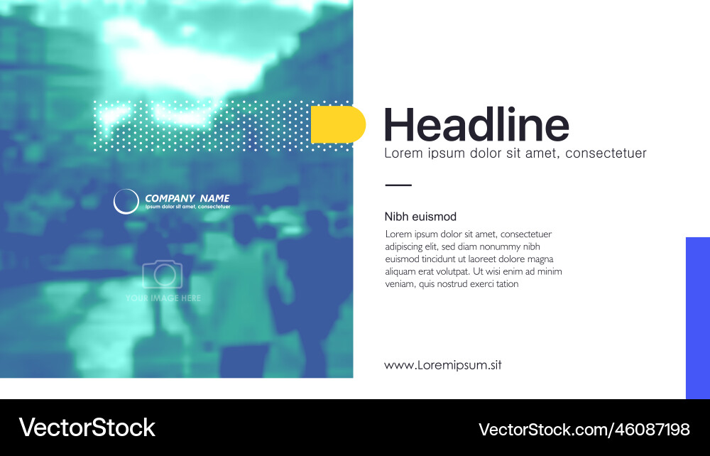 Elements for infographics on a white background Vector Image