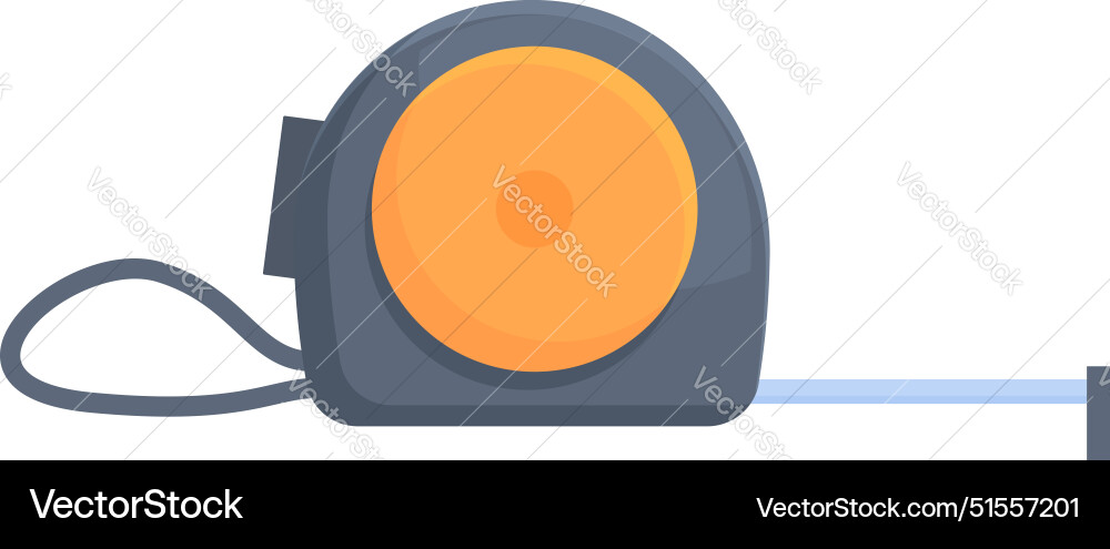 Measuring tape showing measuring Royalty Free Vector Image