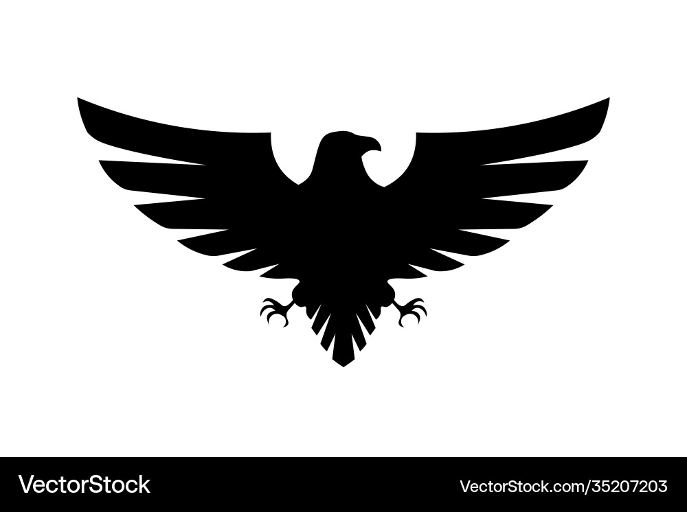 Simple Eagle Vector