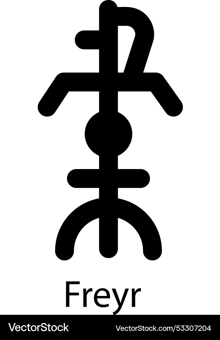 Freyr Royalty Free Vector Image - VectorStock