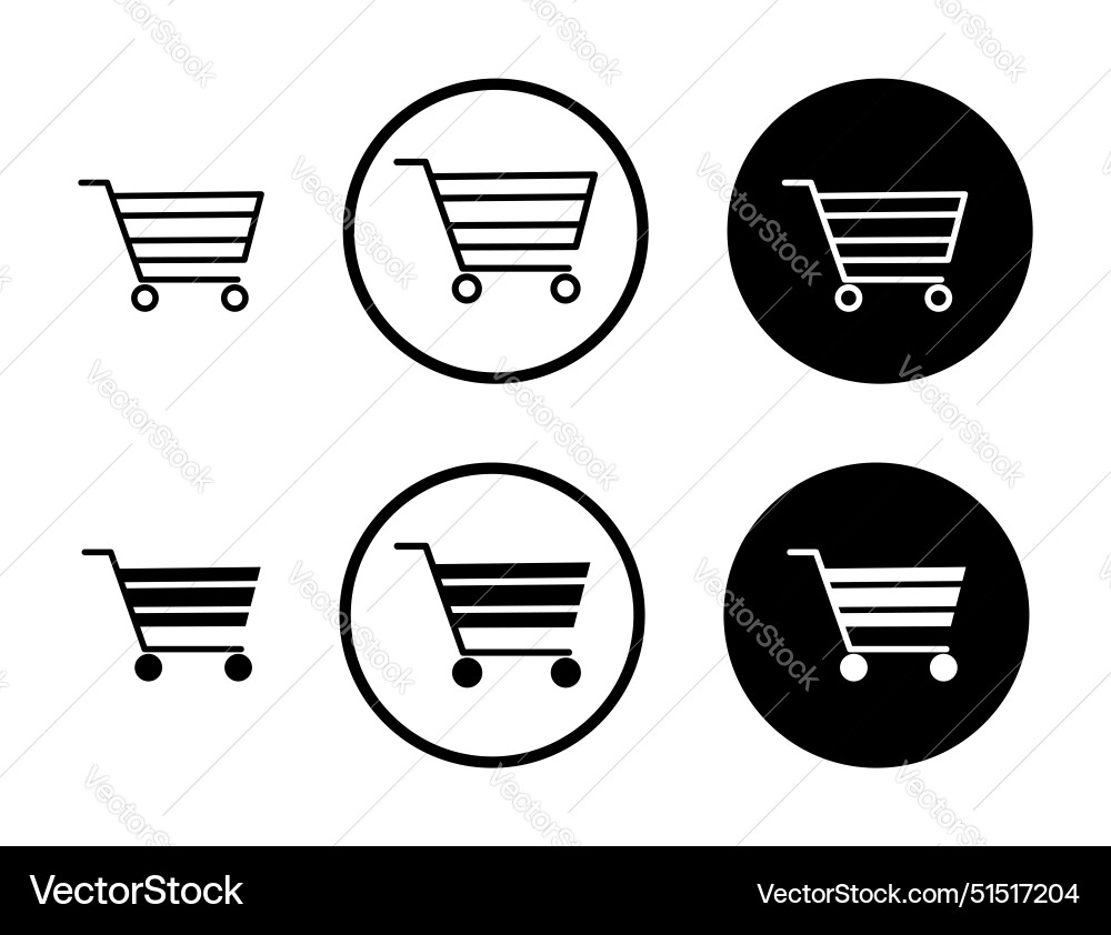 Shopping icon Royalty Free Vector Image - VectorStock