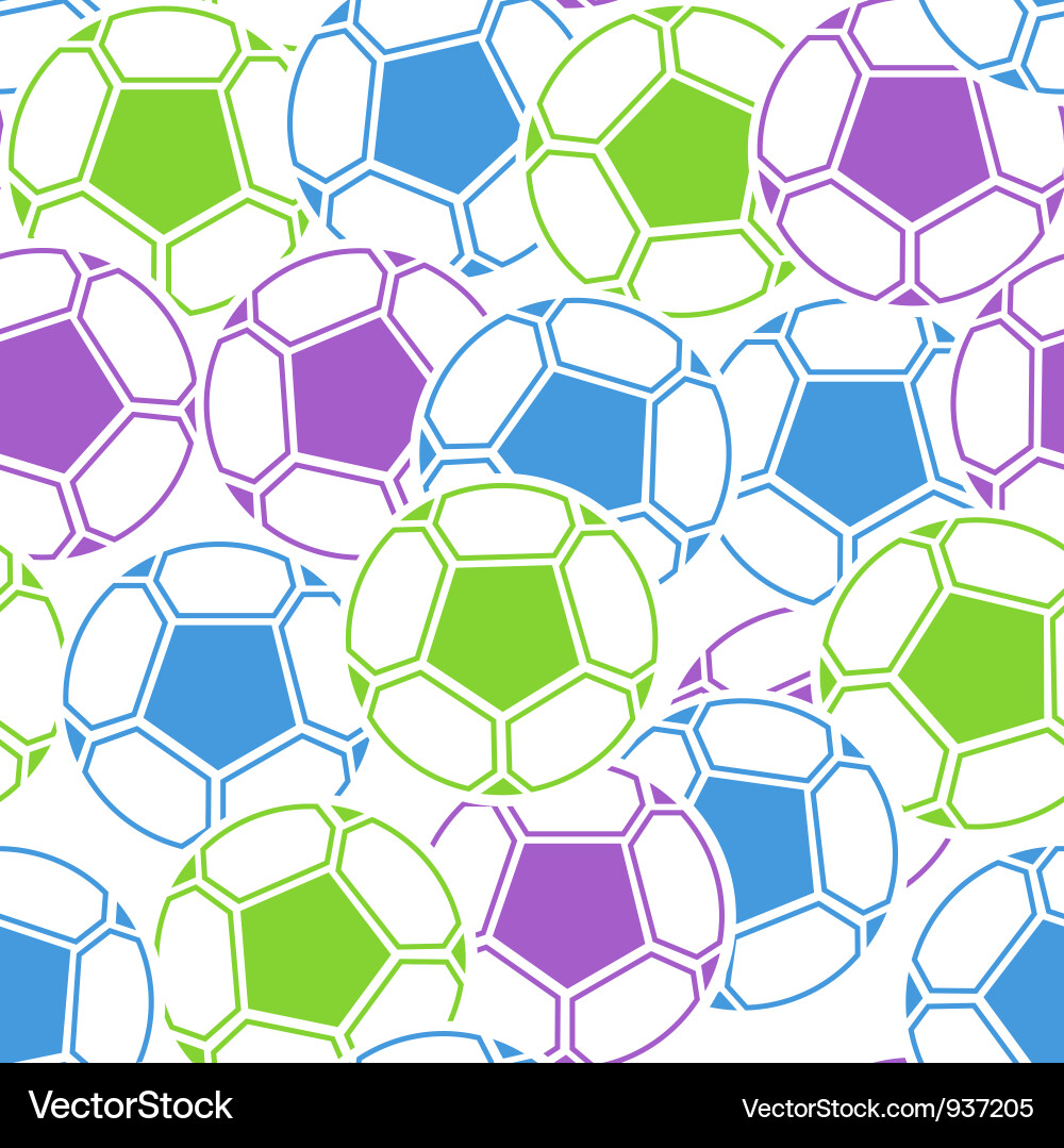 Soccer ball background Royalty Free Vector Image