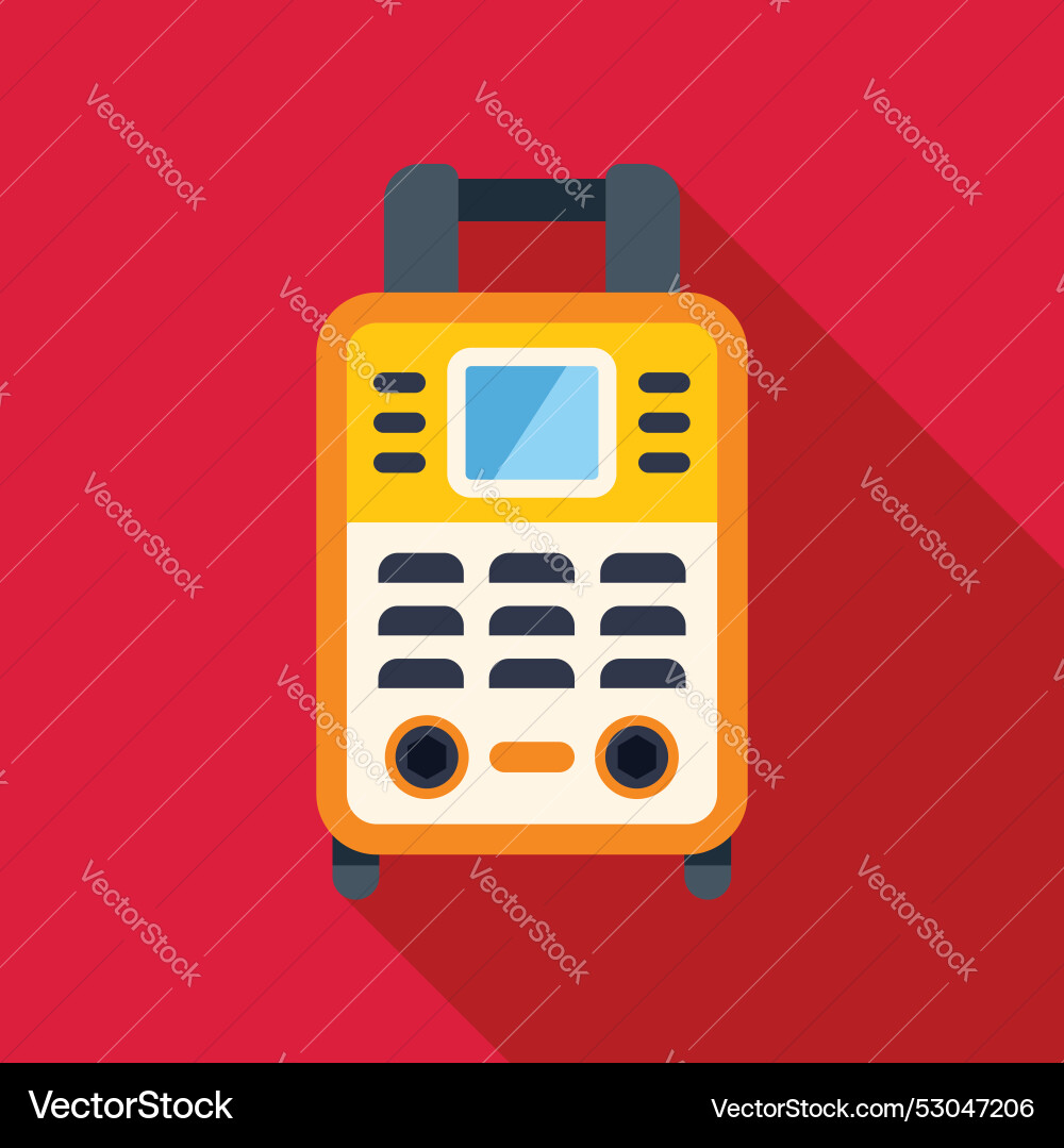 Portable digital multimeter for measuring Vector Image