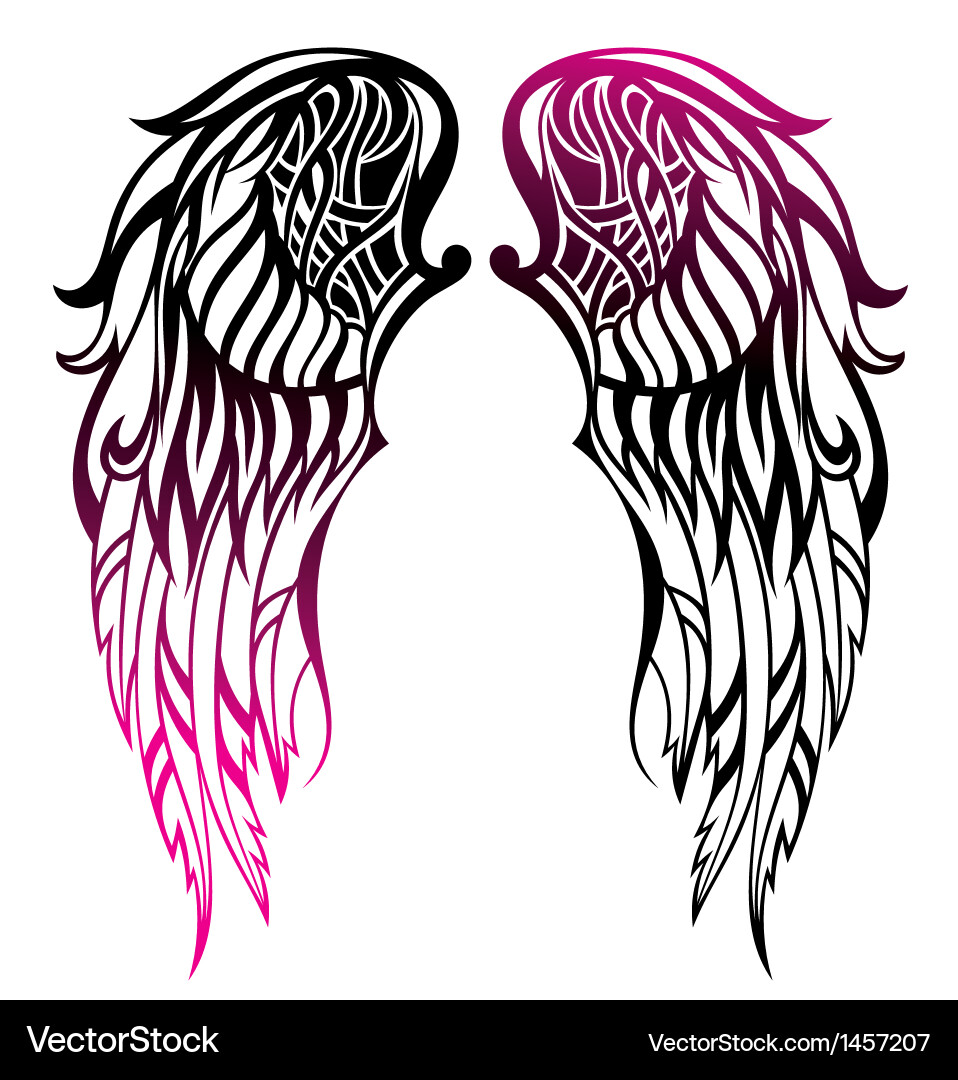 Wings Royalty Free Vector Image - VectorStock