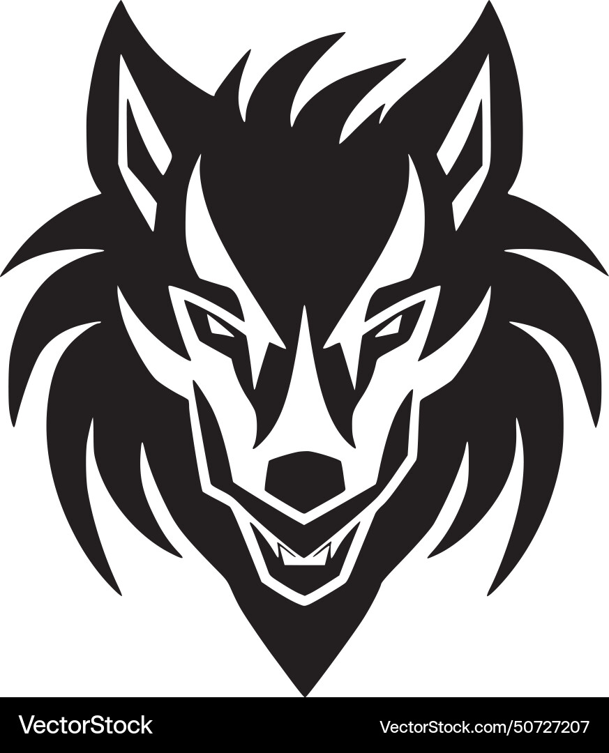 Wolf - high quality logo ideal for t-shirt Vector Image