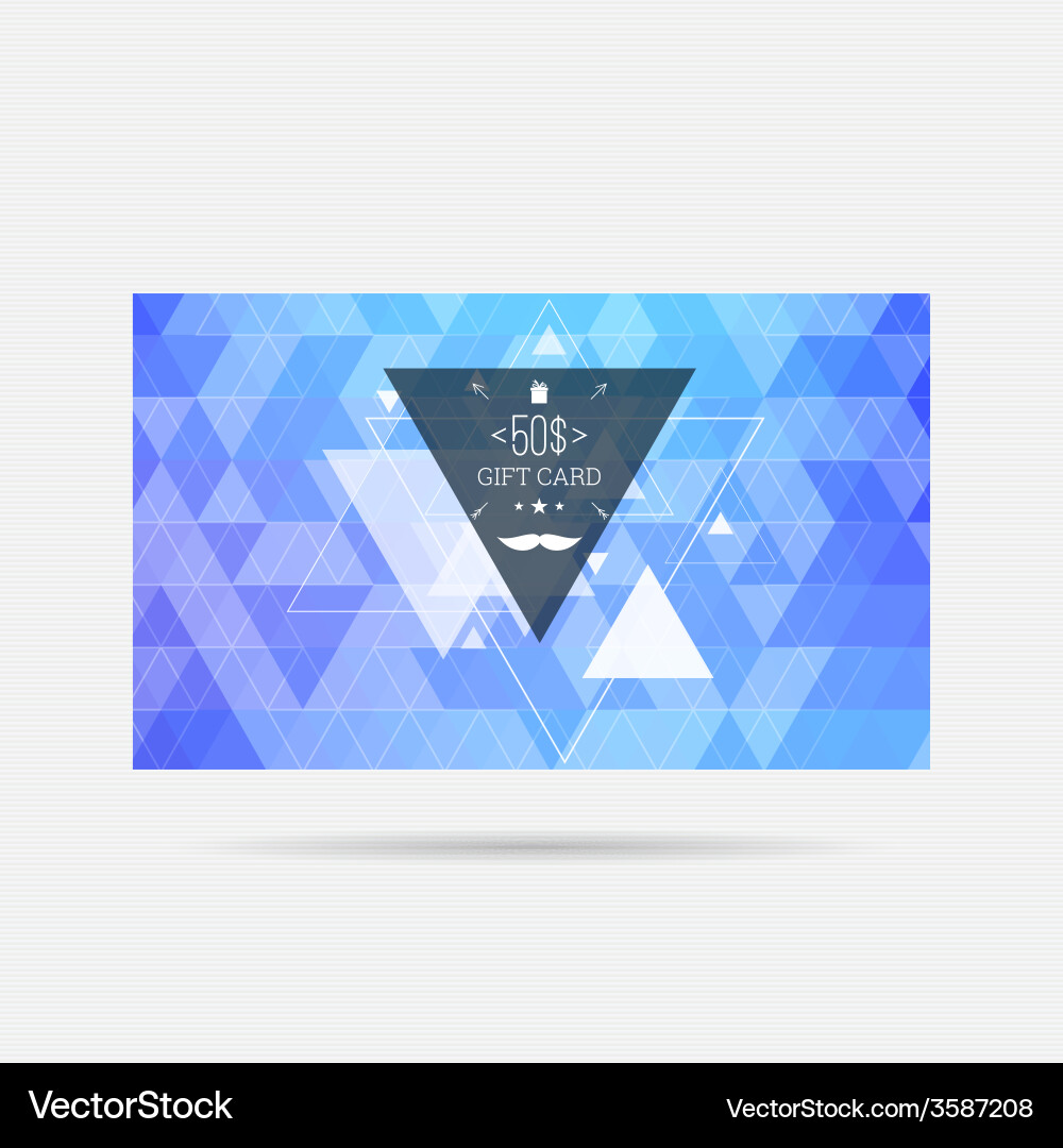 Gift card Royalty Free Vector Image - VectorStock