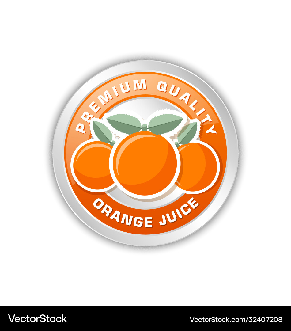Vector Fruit Juice Badges