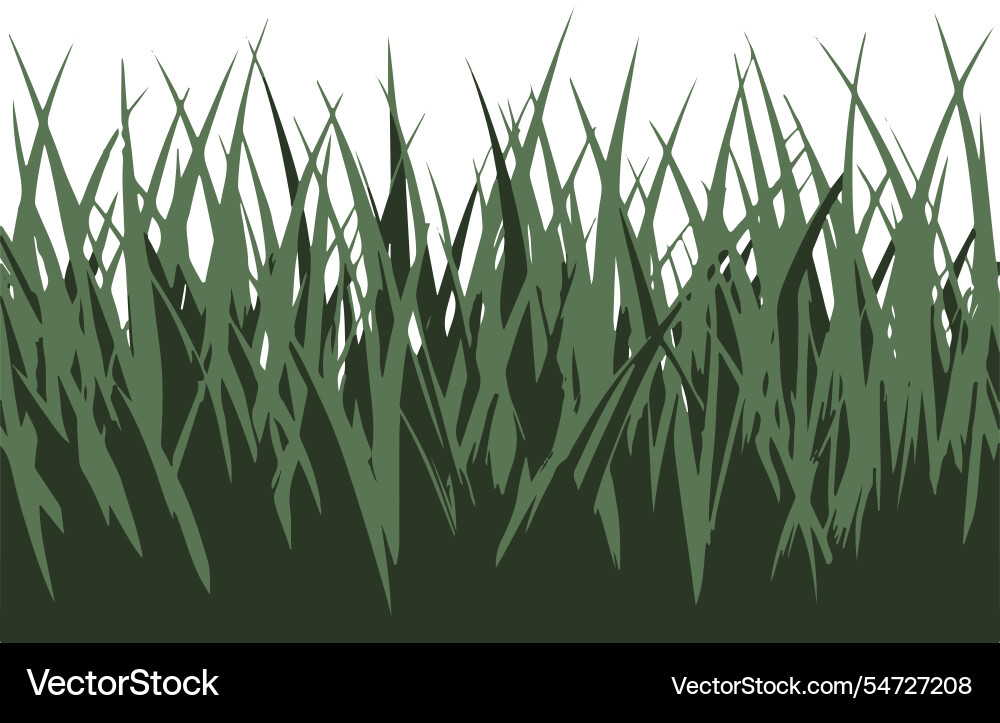 Realistic grass Royalty Free Vector Image - VectorStock