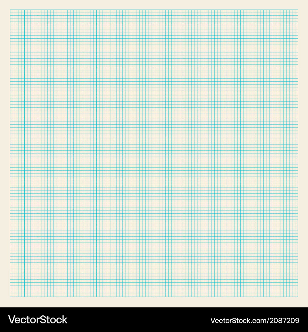 Graph paper background Royalty Free Vector Image