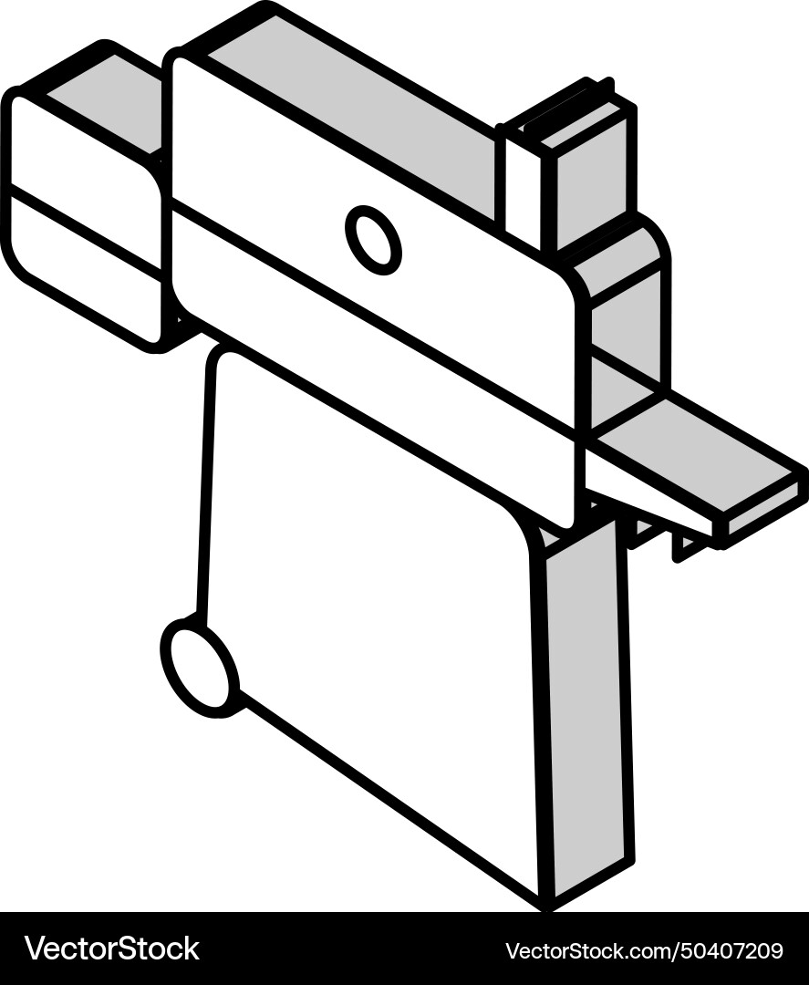 Pellets smoker isometric icon Royalty Free Vector Image