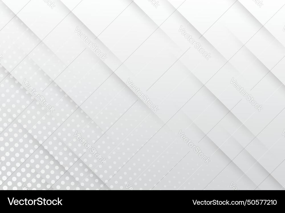 Abstract gradient white monochrome background Vector Image