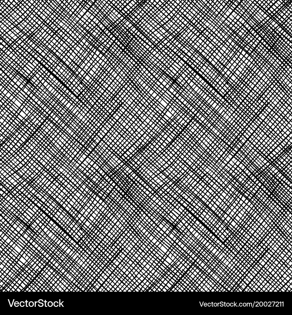 Simple pattern of hatching grunge texture Vector Image