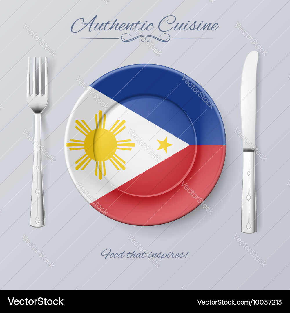 Authentic cuisine Royalty Free Vector Image - VectorStock