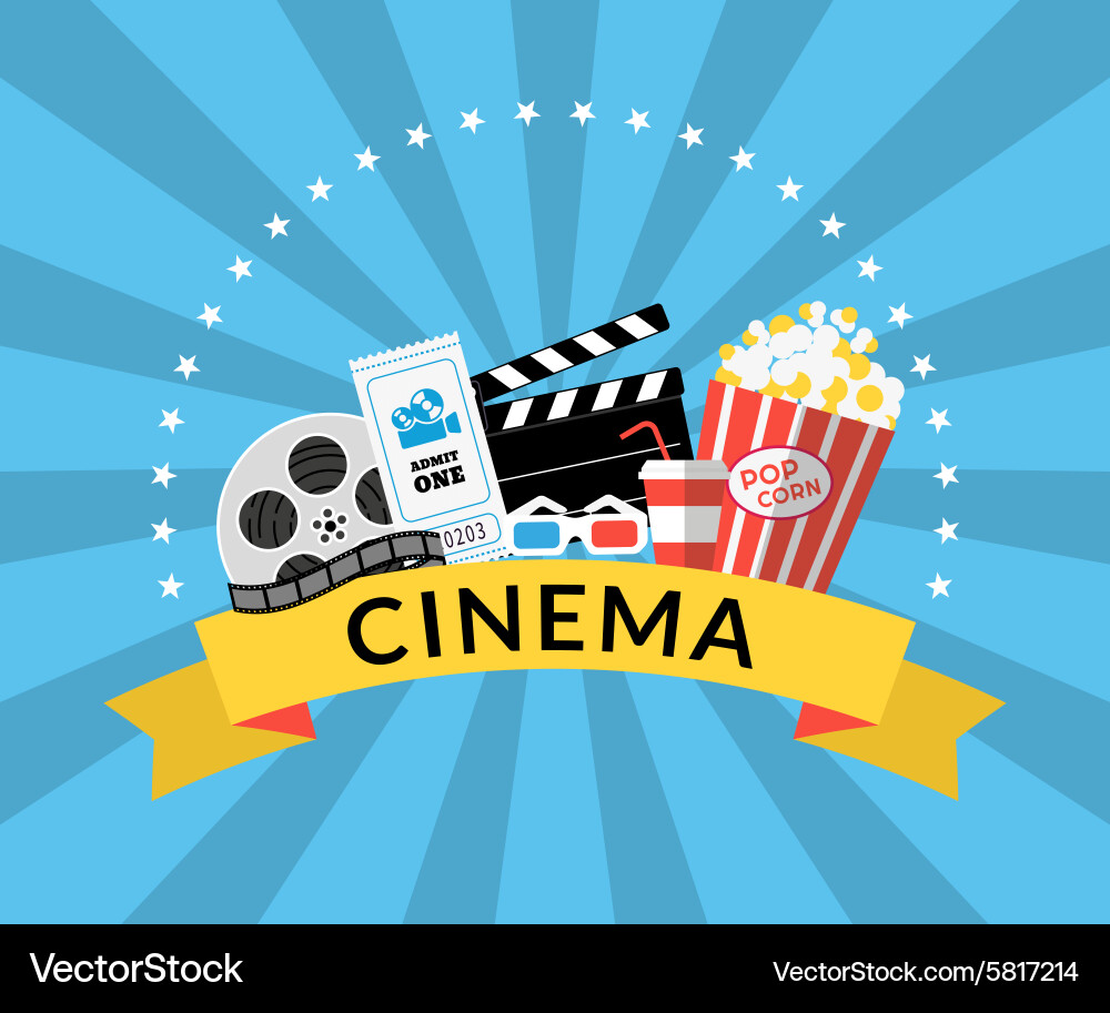 Cinema Royalty Free Vector Image - VectorStock