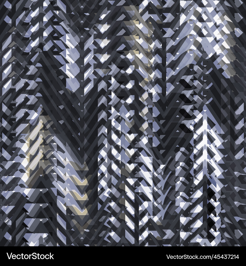 Farbige Zickzack nahtlose Textur Lizenzfreies Vektorbild